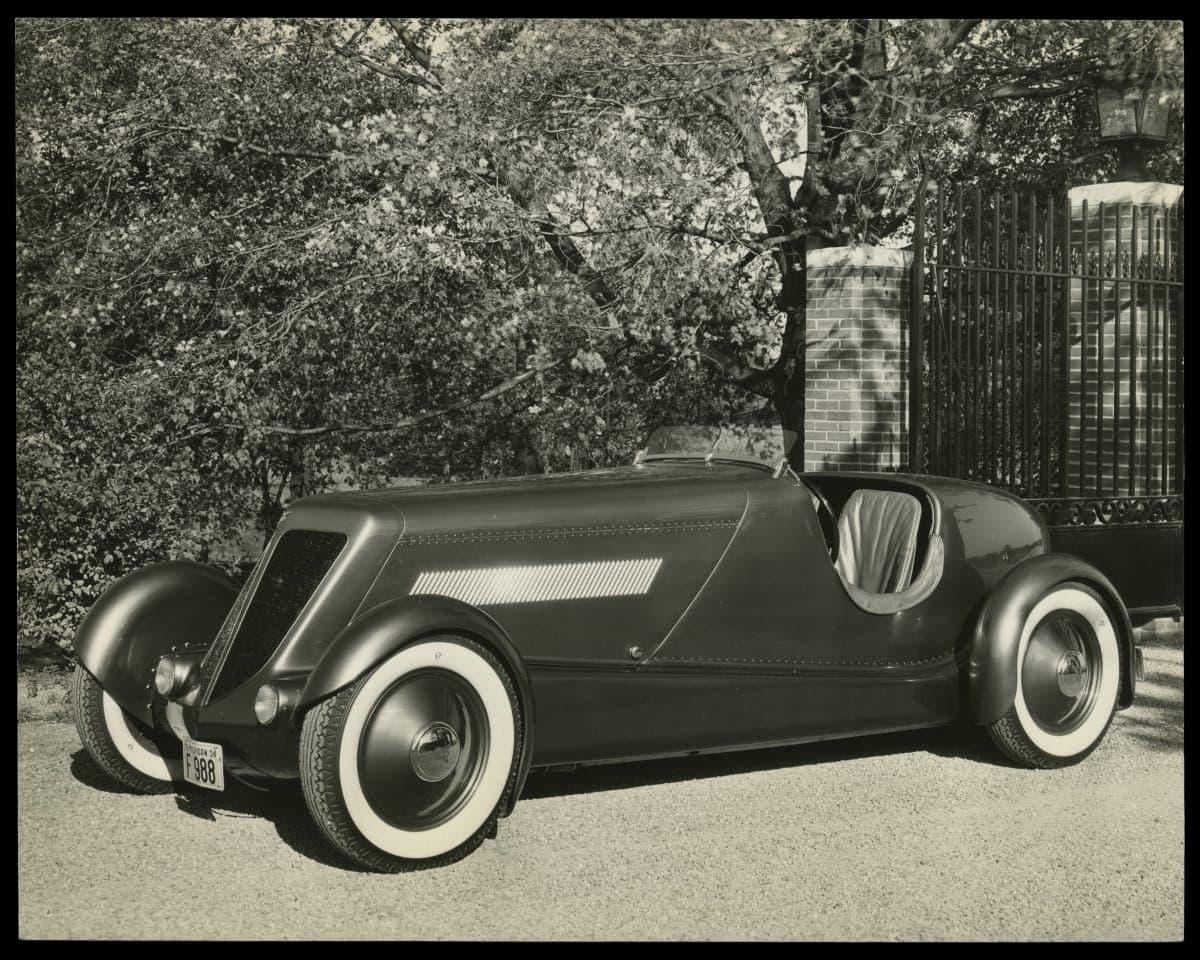 Edsel Ford's 1934 Model 40 Special Speedster Automobile, Photographed ...